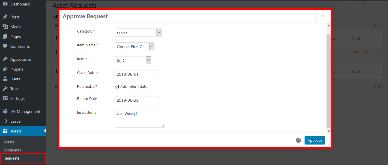 How to install & configure Asset Manager Plugin for WP ERP