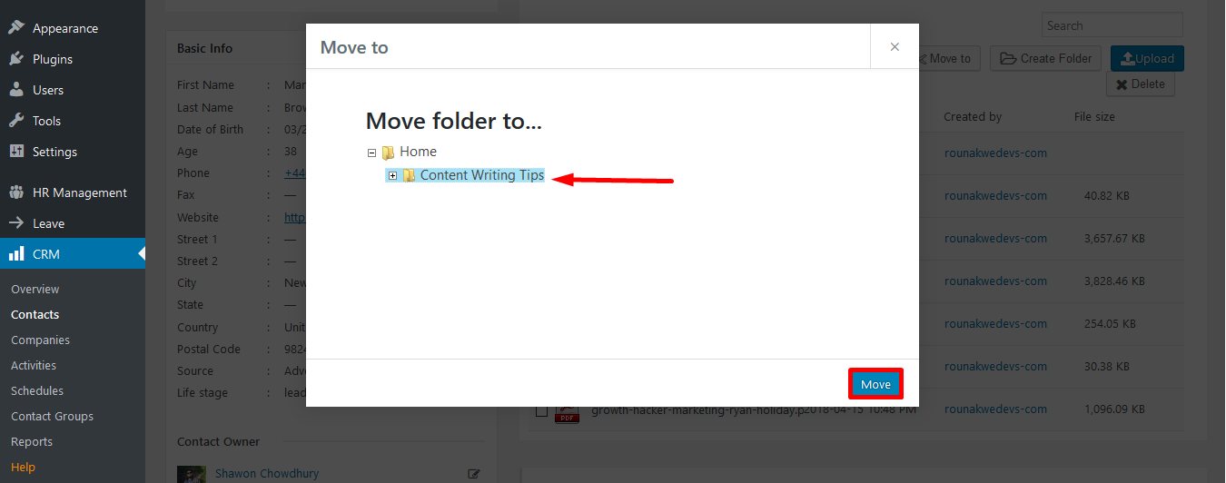 How to install & use WordPress Document Manager Plugin for WP ERP