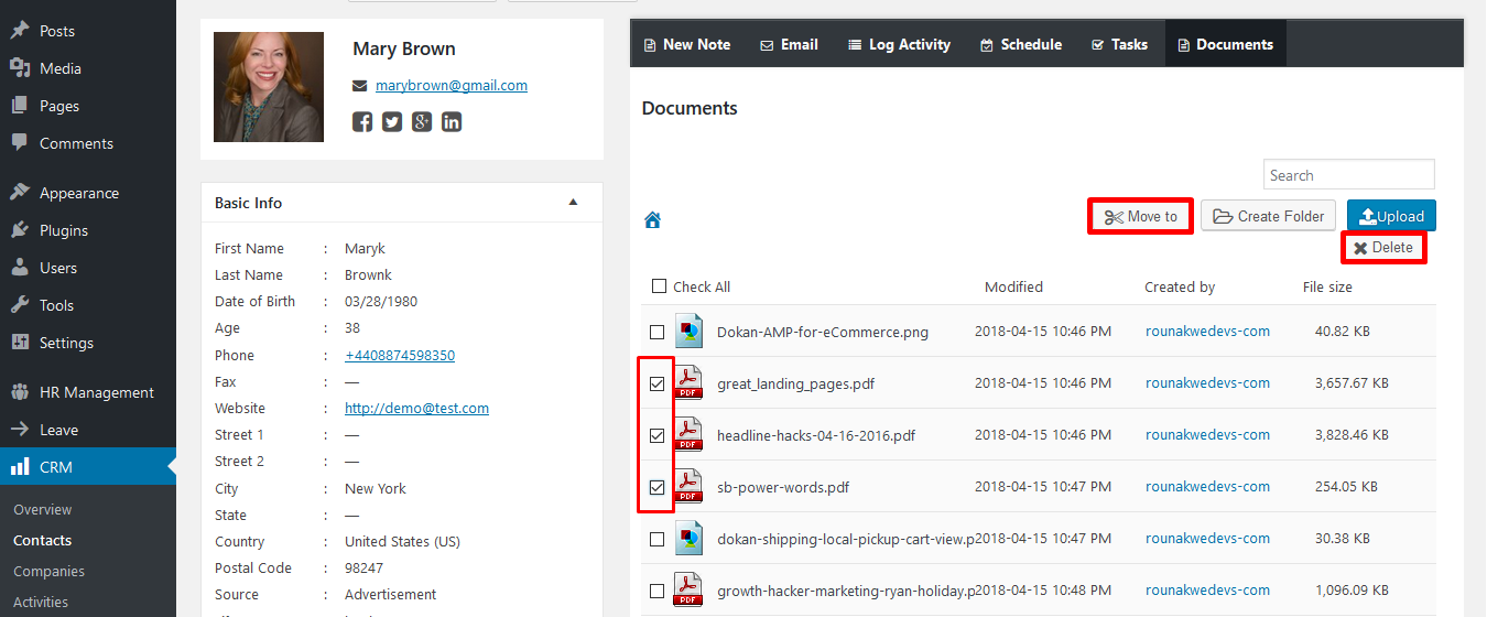 How to install & use WordPress Document Manager Plugin for WP ERP
