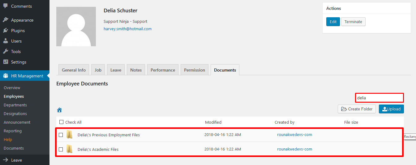 How to install & use WordPress Document Manager Plugin for WP ERP