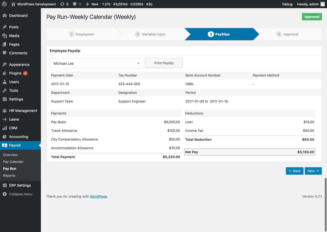 The Complete Payroll User Guide of WP ERP - An Automated Salary Management System