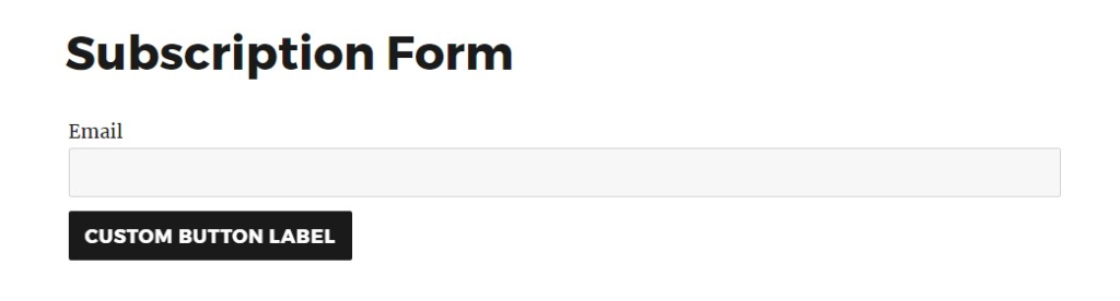 How To Create Subscription Forms