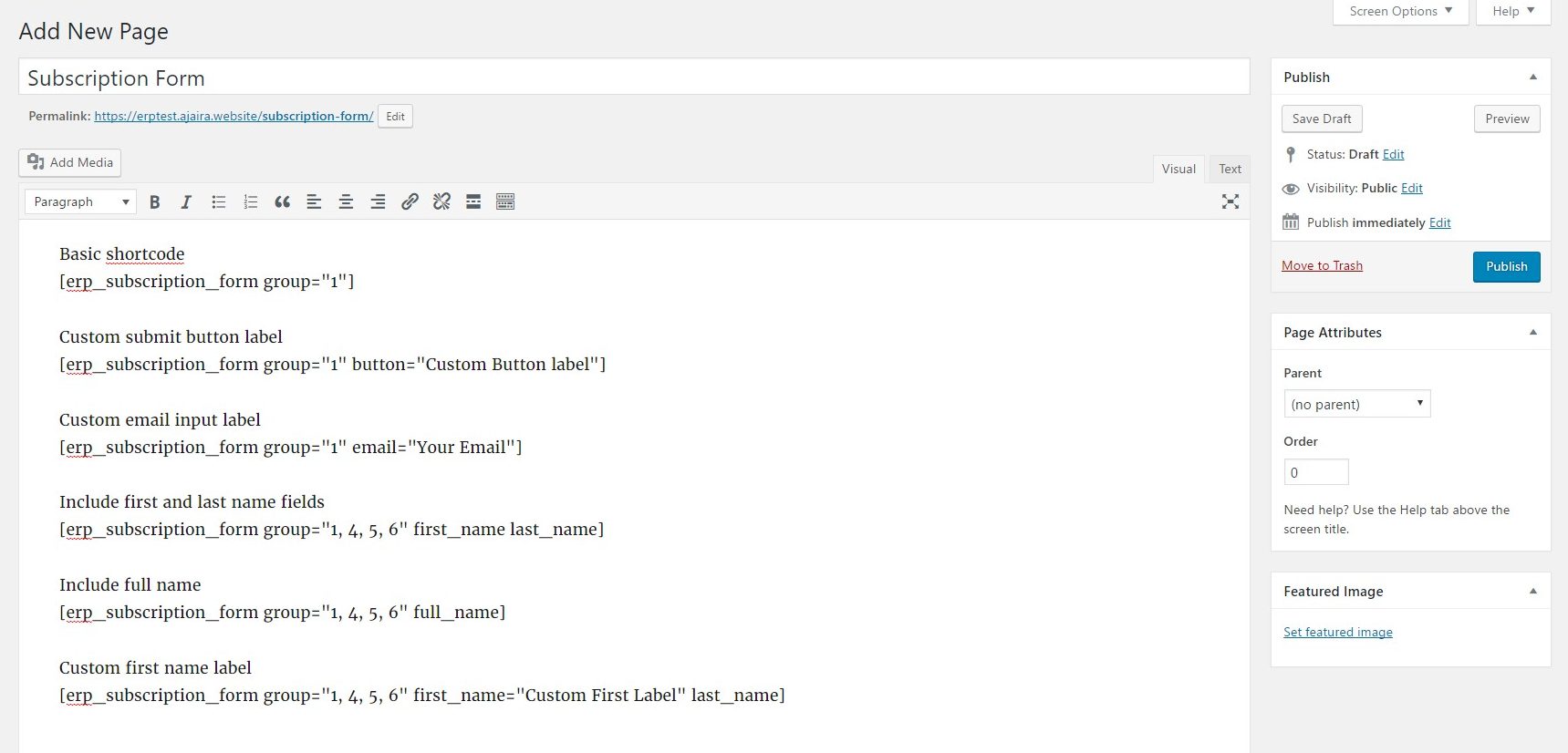 How To Create Subscription Forms