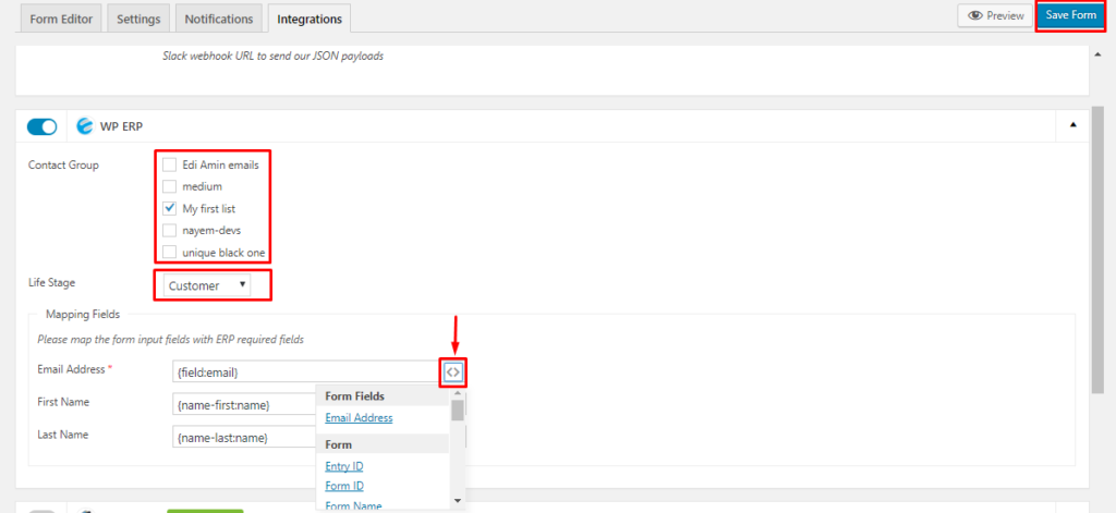 Use Weforms The Fastest Wordpress Form Plugin With Wp Erp 5500