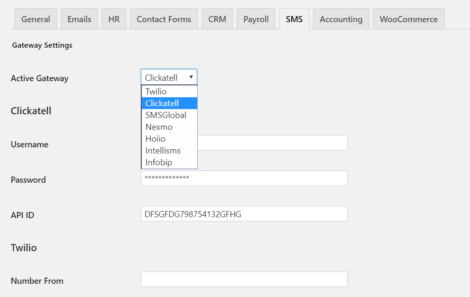 How To Send SMS Using CRM