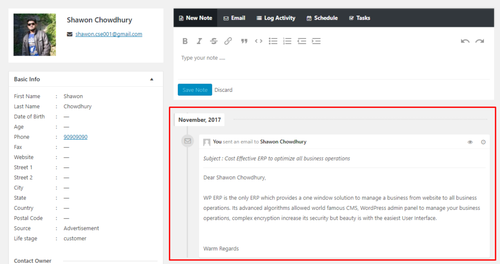 How To Send Email Using CRM