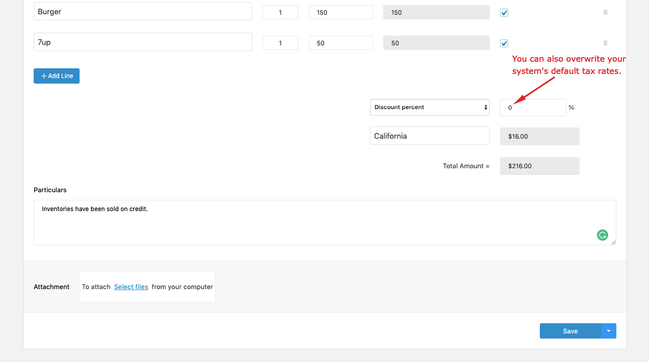 How to create invoice using WP ERP Accounting Module - WP ERP