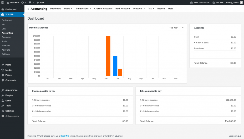 Introducing The Newer & More Improved WP ERP Accounting Module