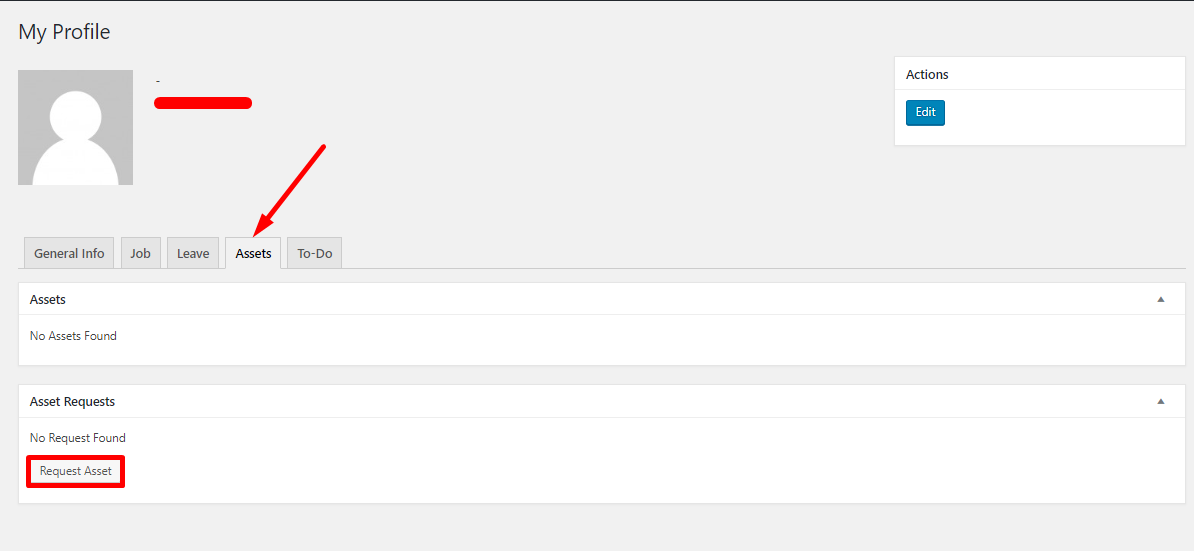 Asset Management Software for managing Company Asset with WP ERP