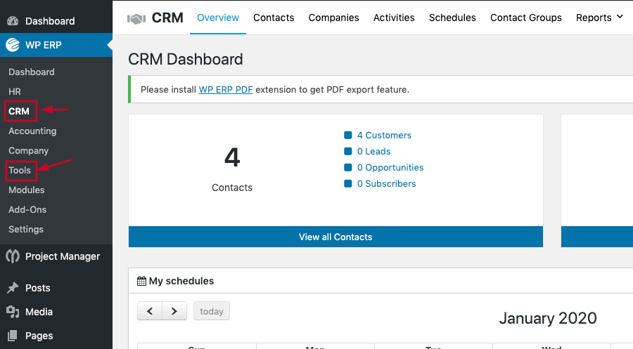 How To Import Export Contacts To And From Wordpress Erp