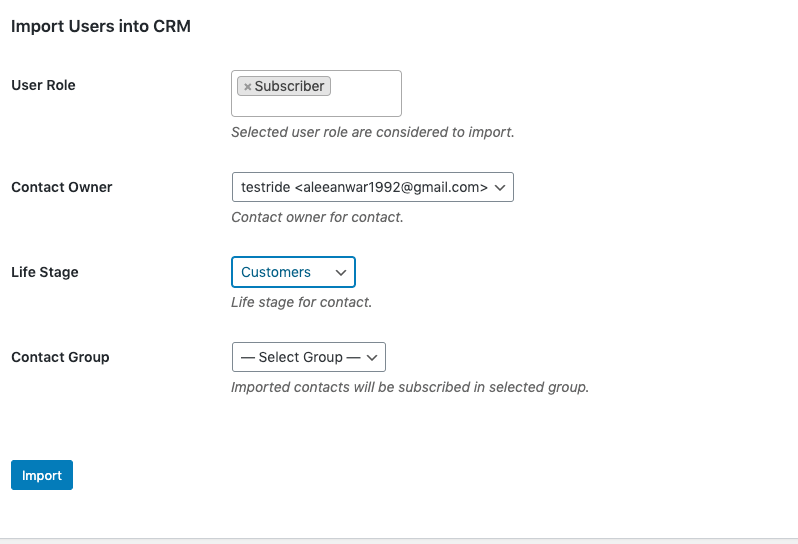 How to Import-Export Contacts to and from WordPress ERP