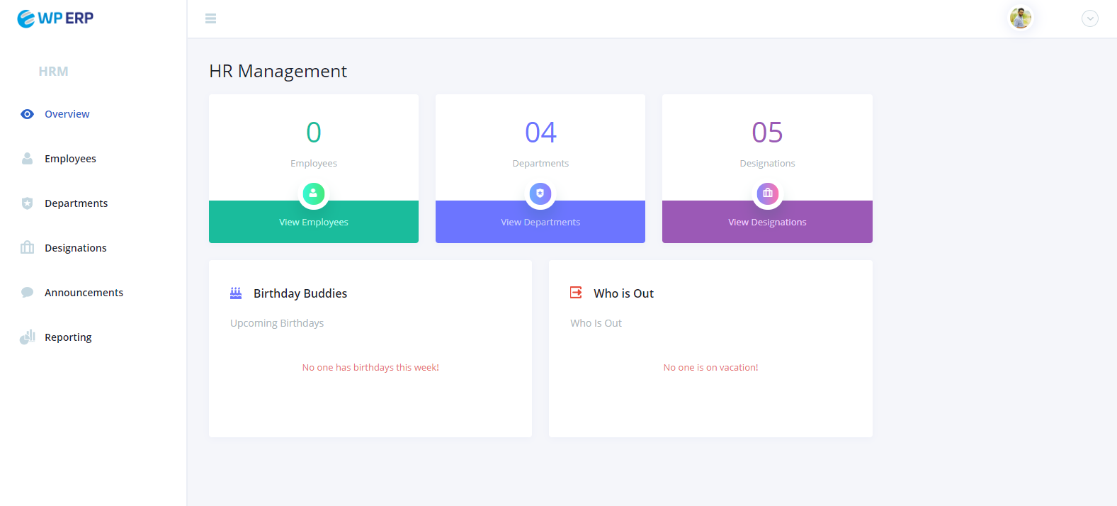 WordPress Employee management with WP ERP HRM | WordPress ERP