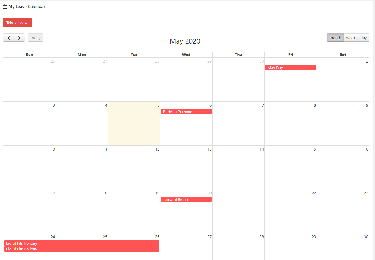 WP ERP Now Has A Much Improved Employee Leave Management System for ...