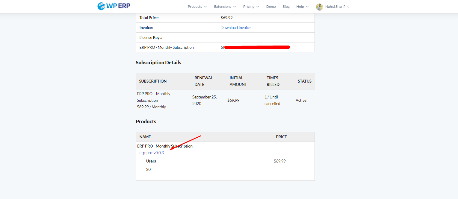 How To Activate WP ERP Pro License | WP ERP