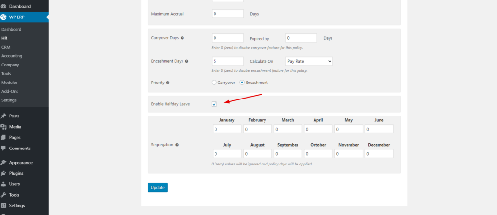 Advanced Leave Management System with ERP Pro - WP ERP