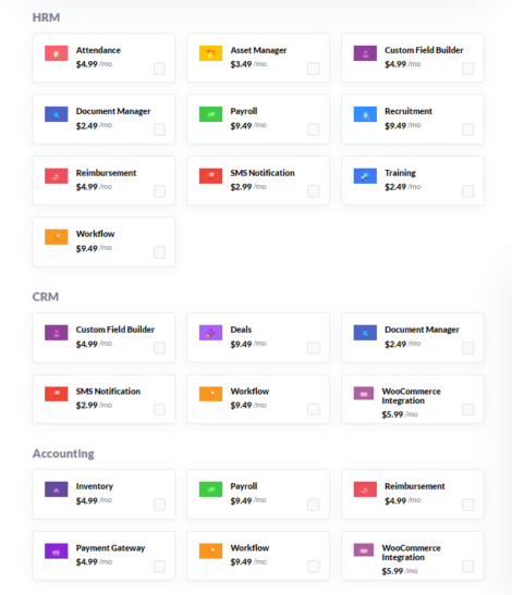 Purchasing WP ERP Pro Extensions (Additional)