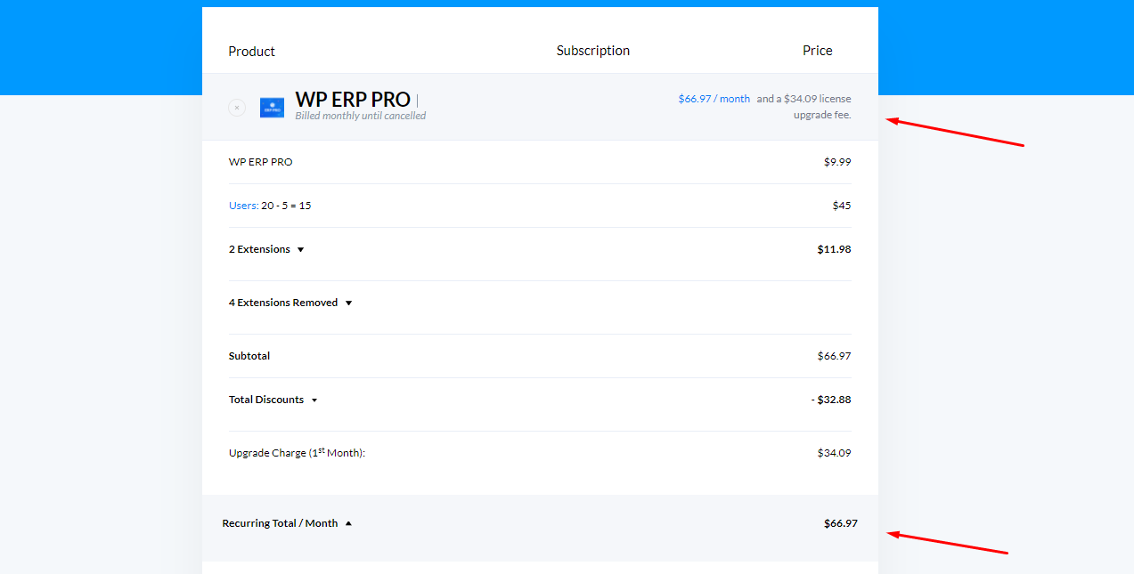 How To Upgrade & Downgrade WP ERP Pro Plan | WordPress ERP