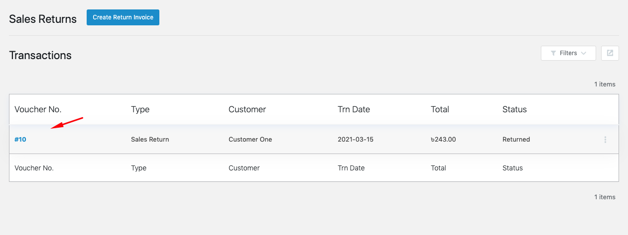 How To Create Sales Return Using WP ERP Accounting Module