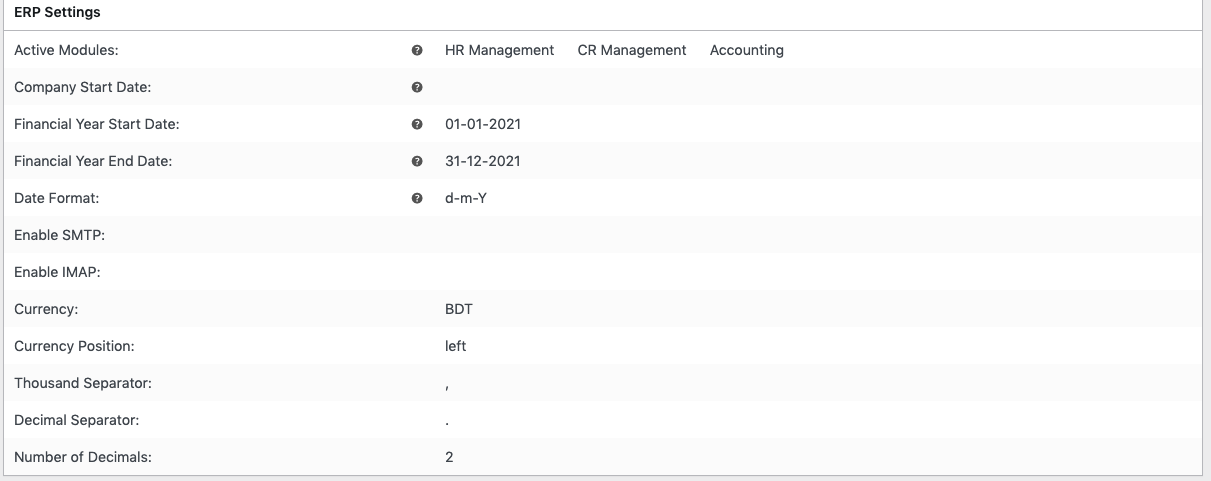 Understanding The ERP System Status Report