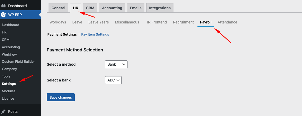 How to install & use the Payroll features of WP ERP Payroll Extension