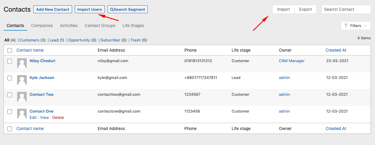 How To Use Import Feature of WP ERP CRM - WP ERP