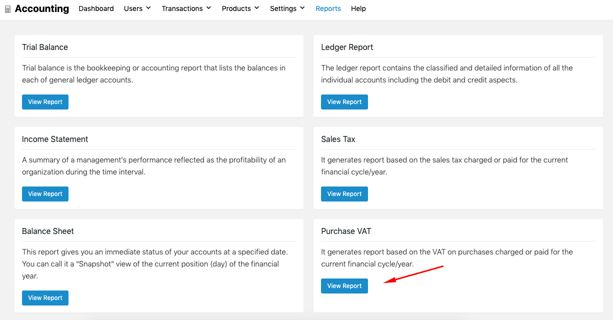 How to Prepare Purchase VAT Reports using WP ERP Accounting Module