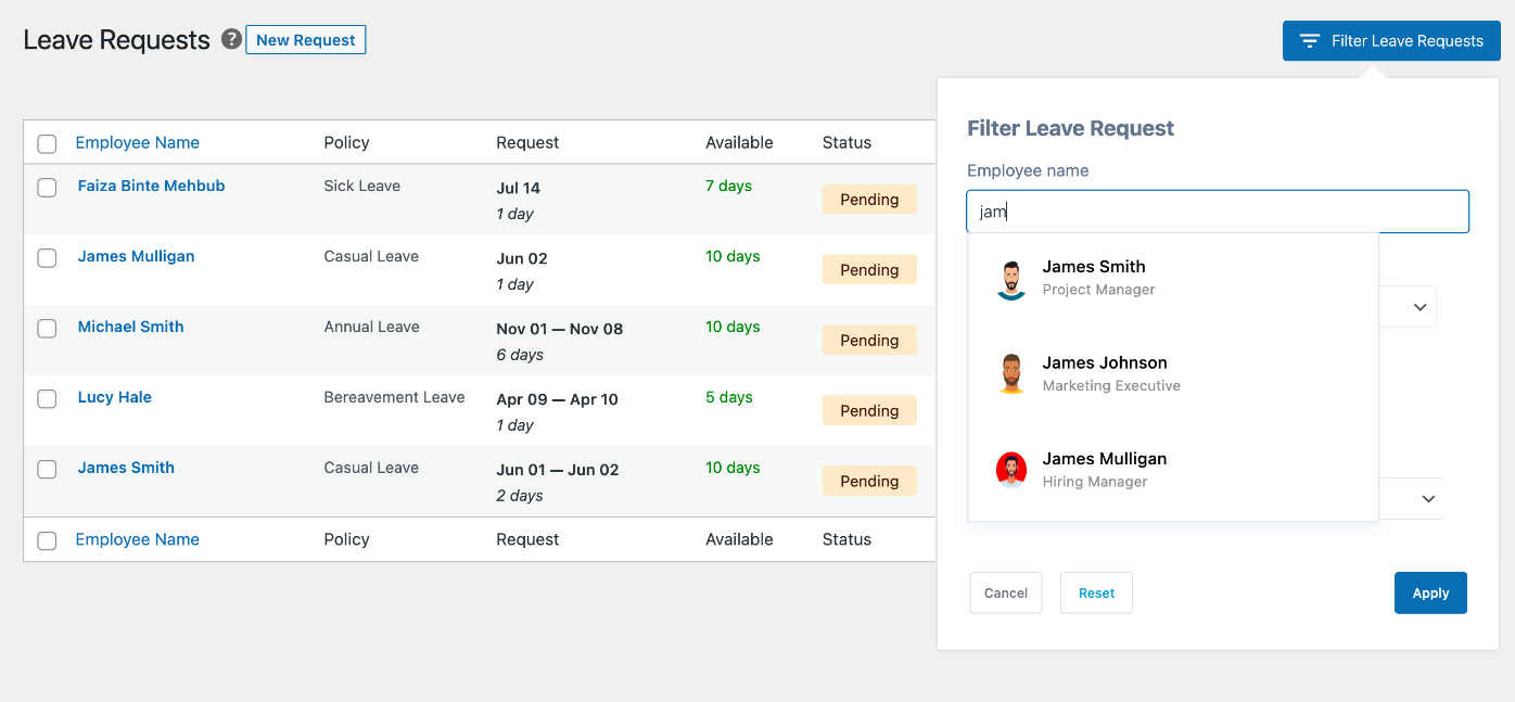 How to use a complete and free leave management system in WordPress ...