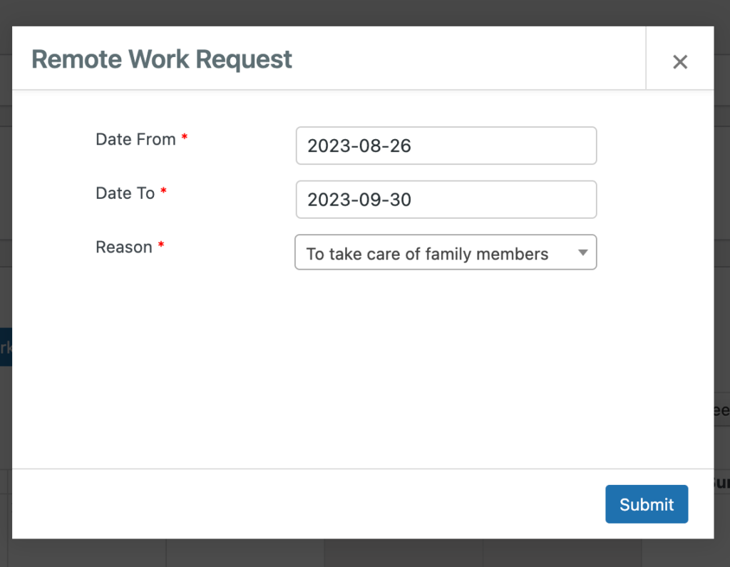 How To Enable and Use Remote Work Request Feature in WP ERP Pro